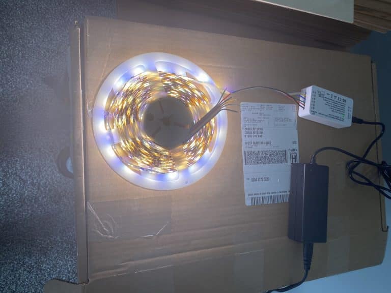 How to Install a DIY LED Strip Light Project - MyPlaceIsHome.com